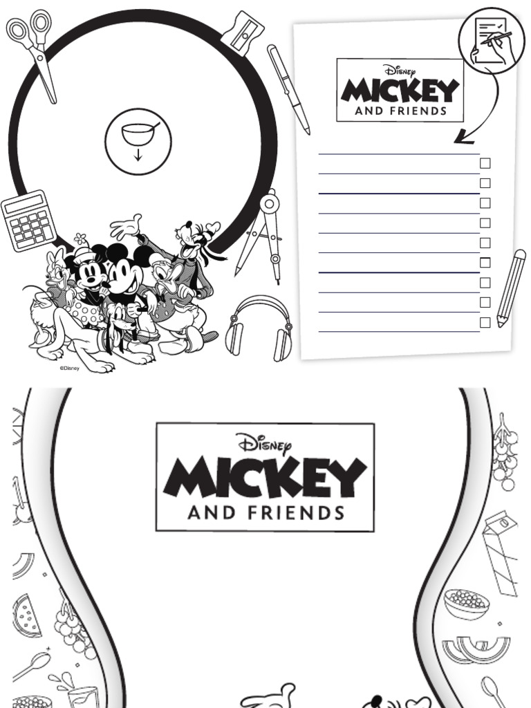 Micky Egér - Activities - V4 | PDF