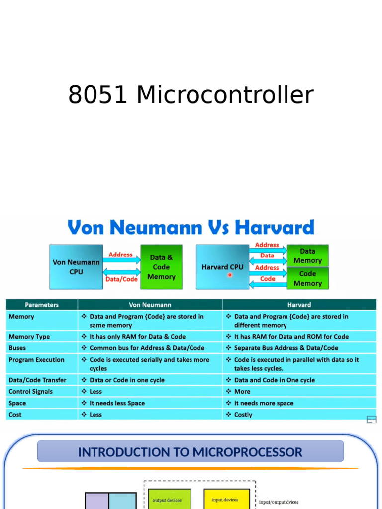 Module - 3 and 4 - of - 8051 | PDF