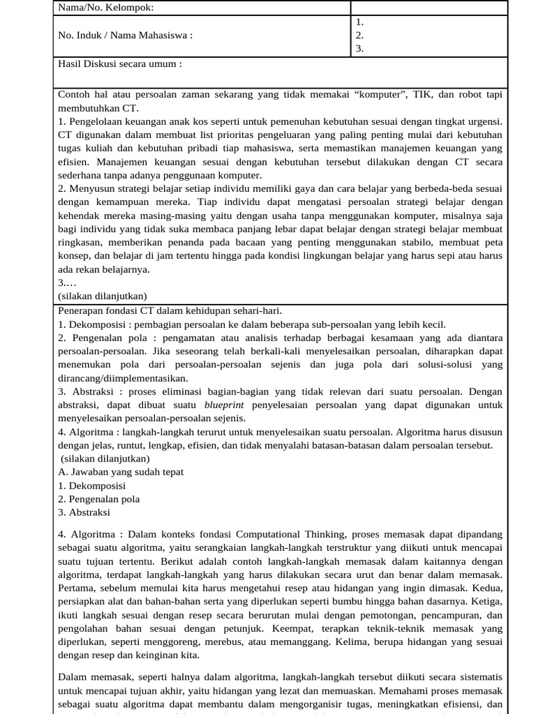 Tugas CT Kelompok | PDF