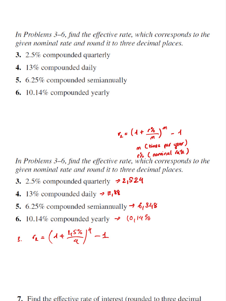 Chapter 1 Mathematics of Finance 2 | PDF