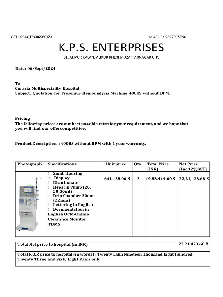 KPS Enterprises 22.21 | PDF