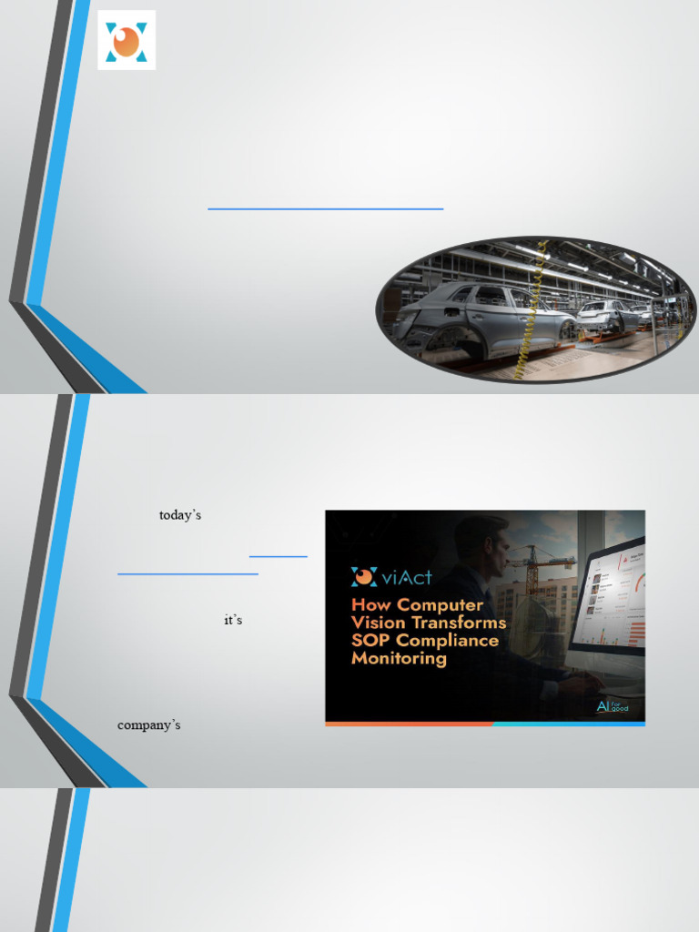 AI For Electric Vehicle Manufacturers ViAct | PDF