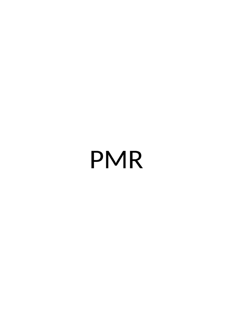 PMR | PDF