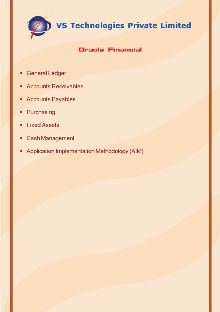 Oracle Financial | PDF
