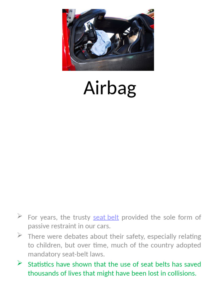 Airbag Powerpoint | PDF