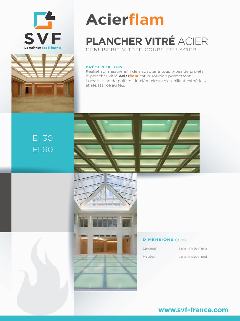 FT2018 Plancher Vitré Acier SVF | PDF