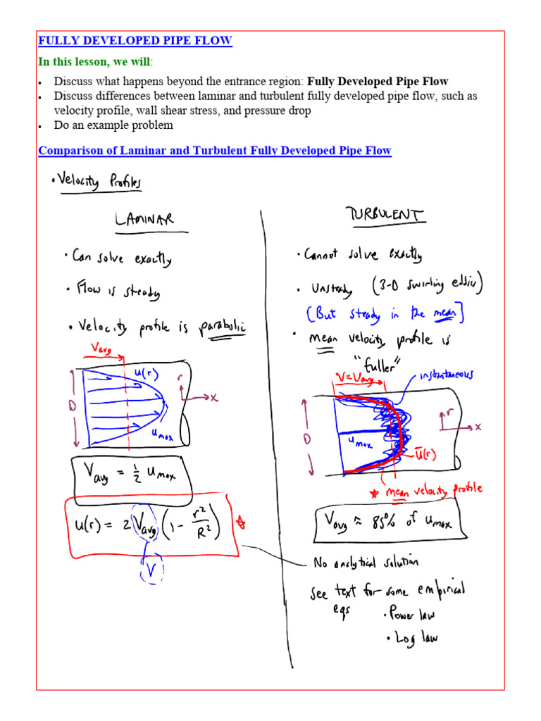 Fluid Mechanics Lesson 08C | PDF Fluid Mechanics Lesson 08C | PDF