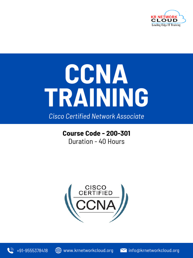 CCNA 200-301 Training | PDF | Computer Network | I Pv6