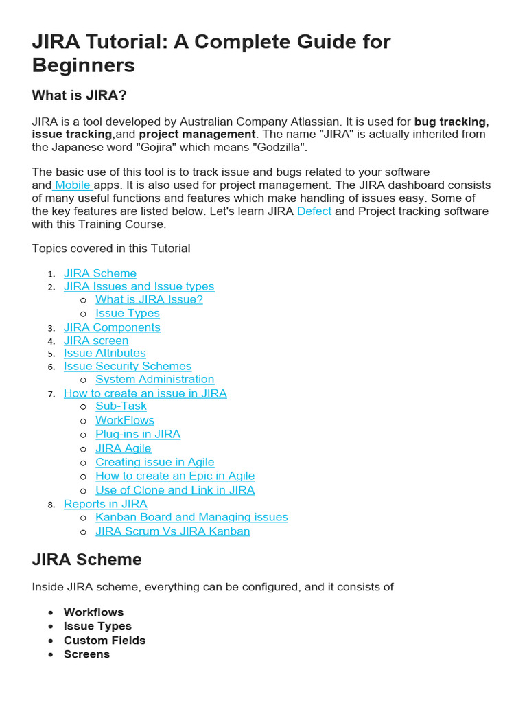 Jira Guide 1726824358 | PDF
