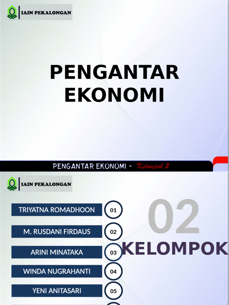 Pengantar Ekonomi | PDF