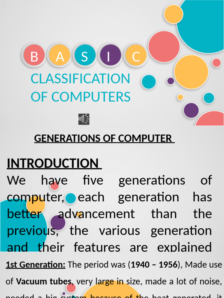 SS3 Classification of Computers | PDF | Mainframe Computer | Supercomputer
