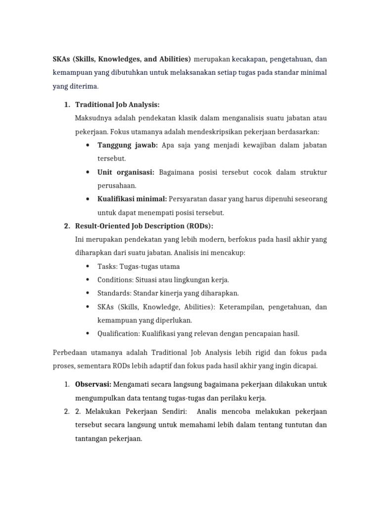 Presentasi MNJ SDM | PDF