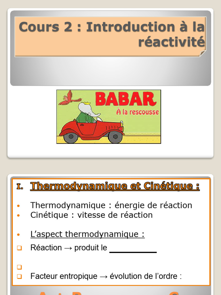 UE1 - Chimie Organique - Cours 2 - Diapo | PDF