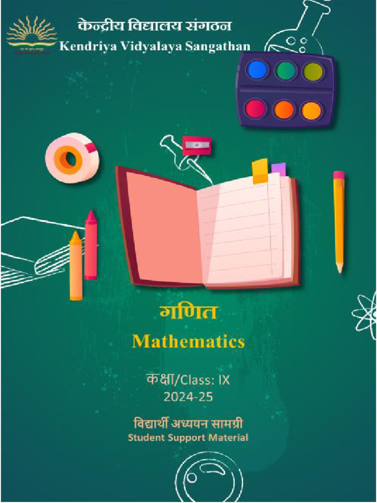 Class Ix Maths Students Support Material (2024-25) | PDF