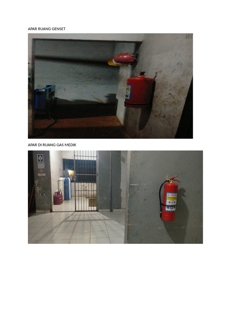 Dokumentasi Apar | PDF