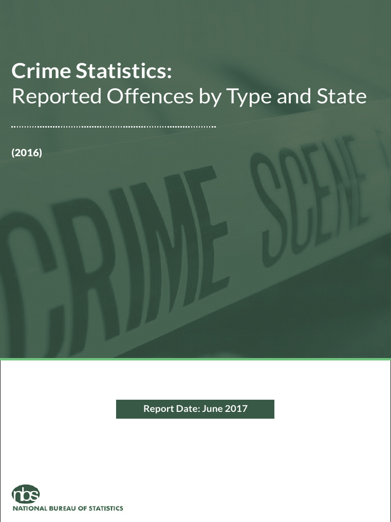 Crime Statistics Reported Offences - 2016-Min | PDF