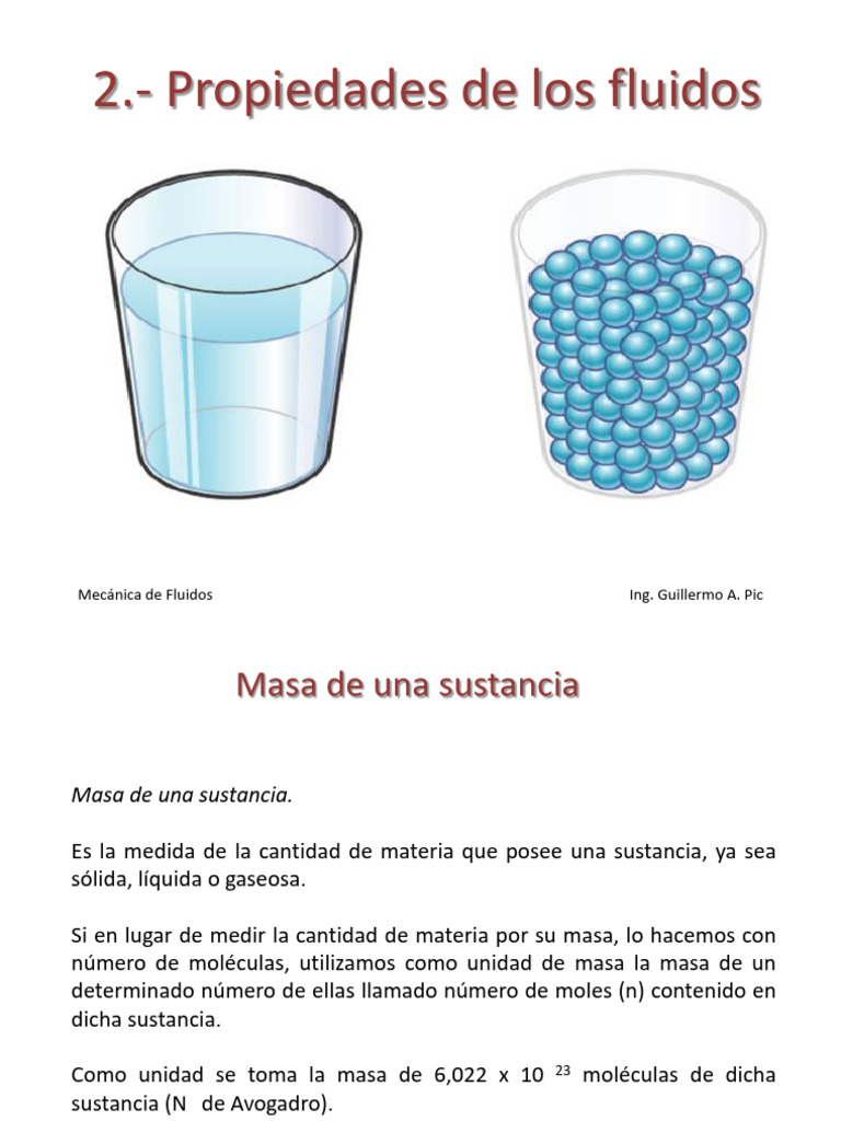 2 - Propiedades de Los Fluidos | PDF