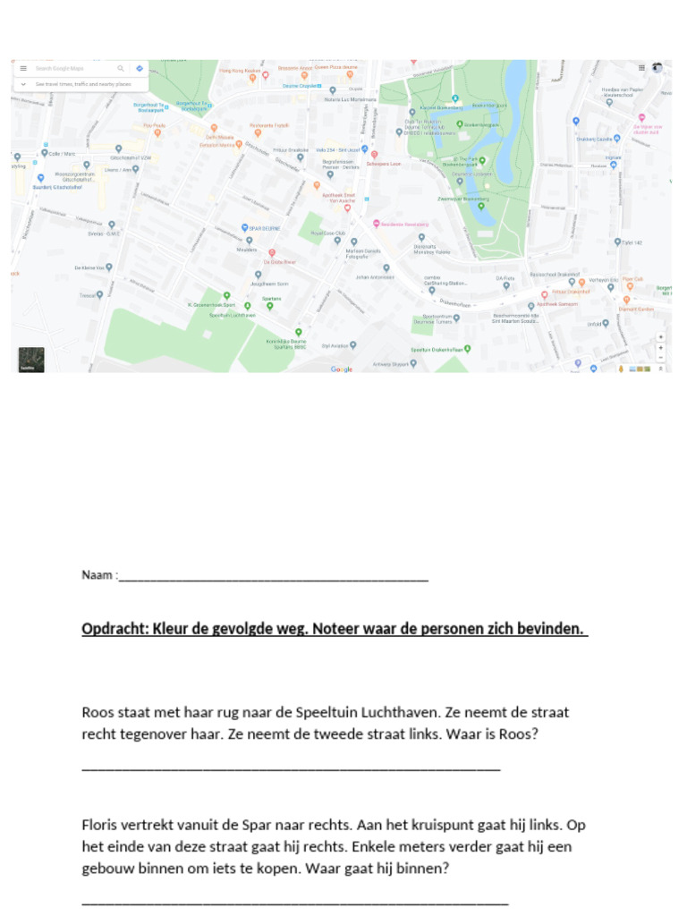 Plattegrond Oefenen | PDF