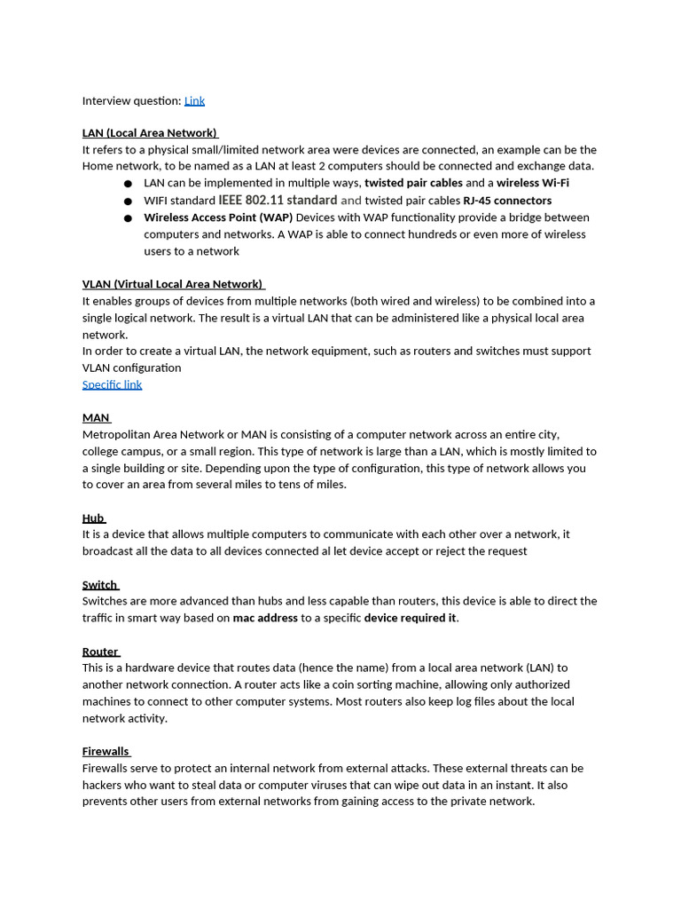 Networking Fundamental | PDF