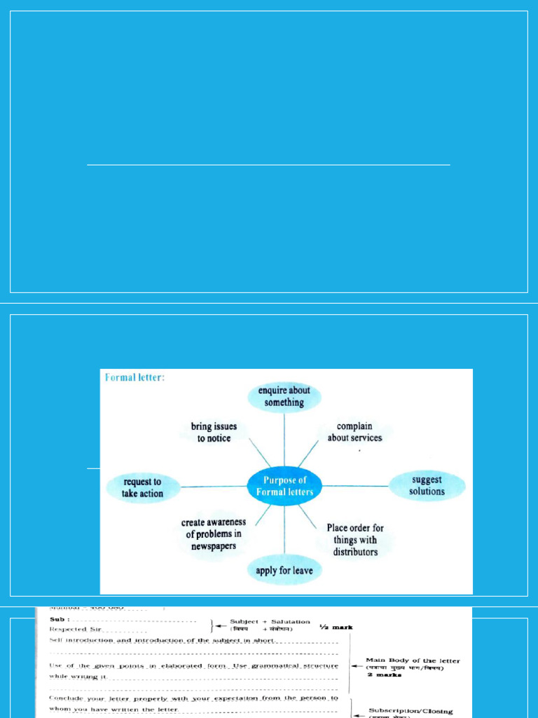 Formal Letter Writing Pdf