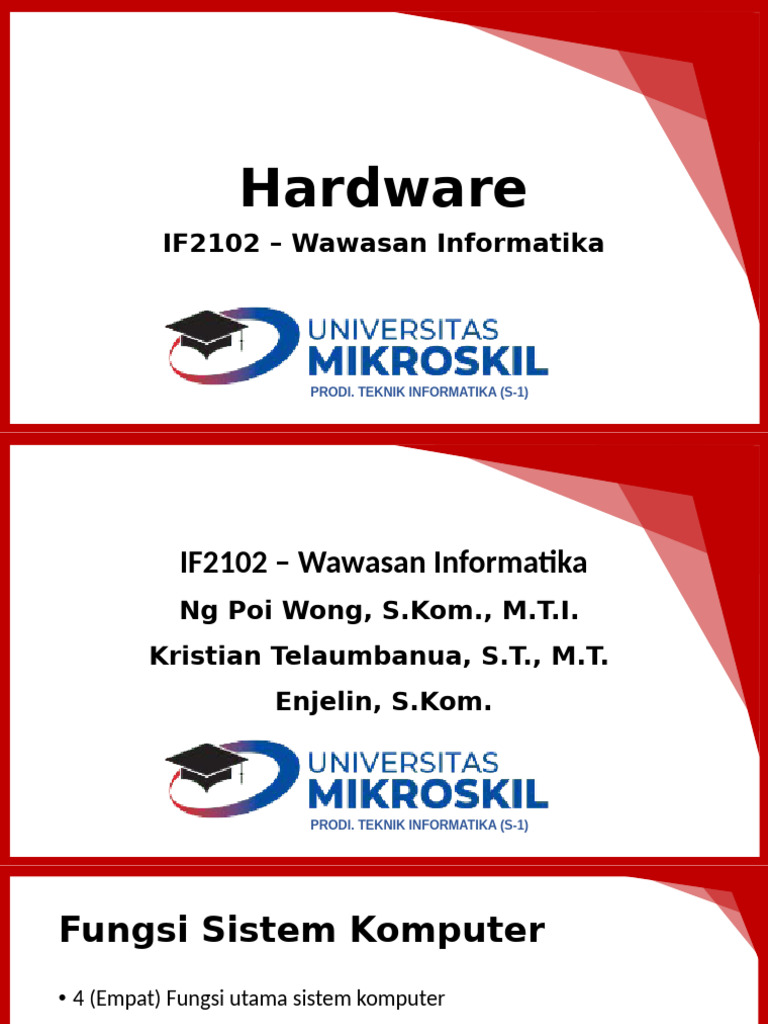 BAB 2 Hardware | PDF