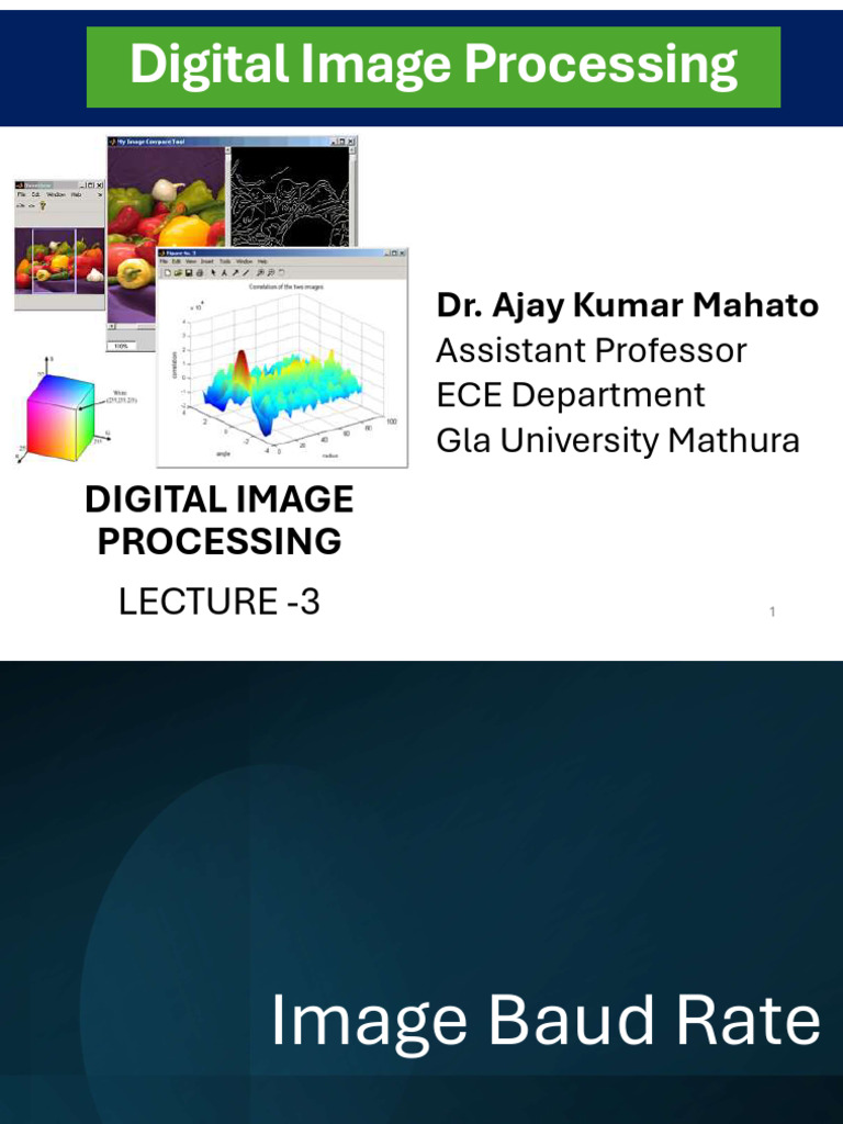 Lecture3 DIP Theory July Session 2024 | PDF