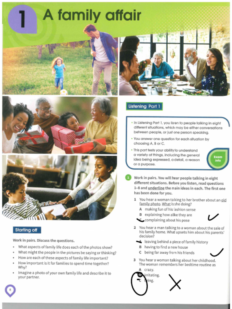 Cambridge - Complete FIRST UNIT | PDF