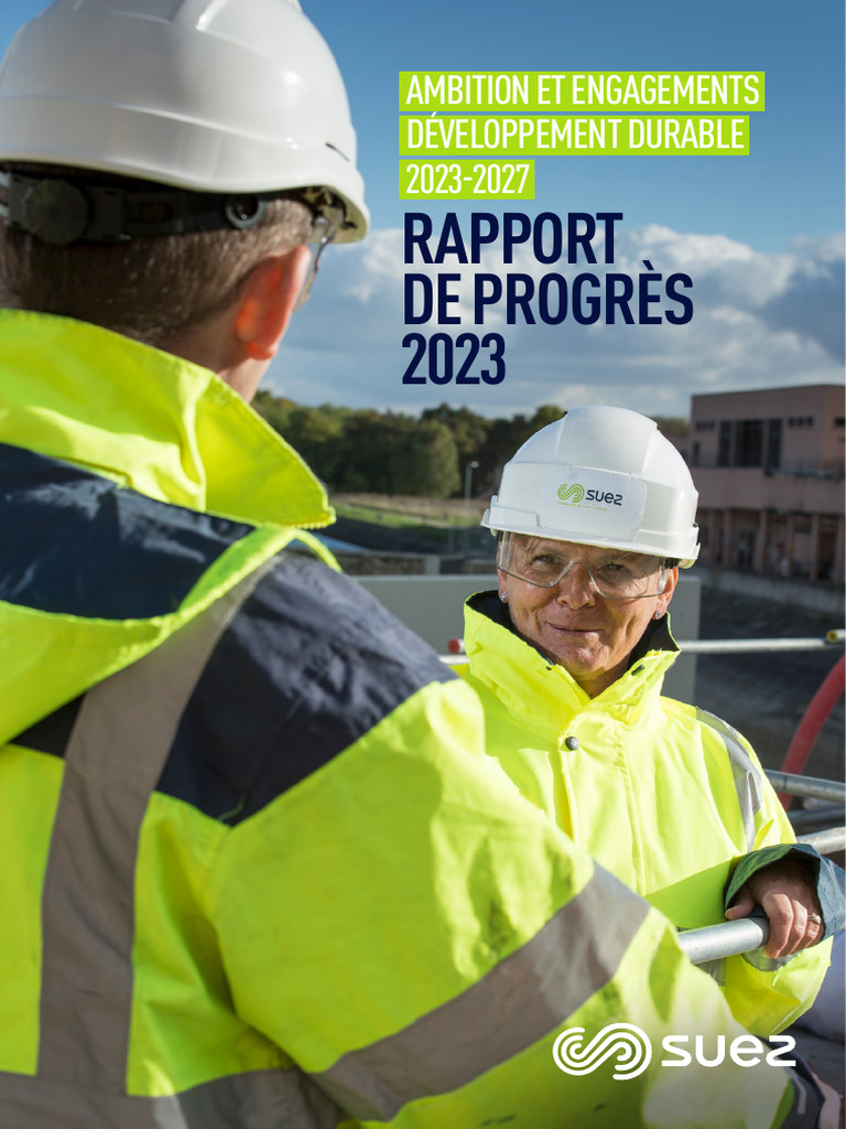 SUEZ - DD - Rapport de Progres 2023 | PDF