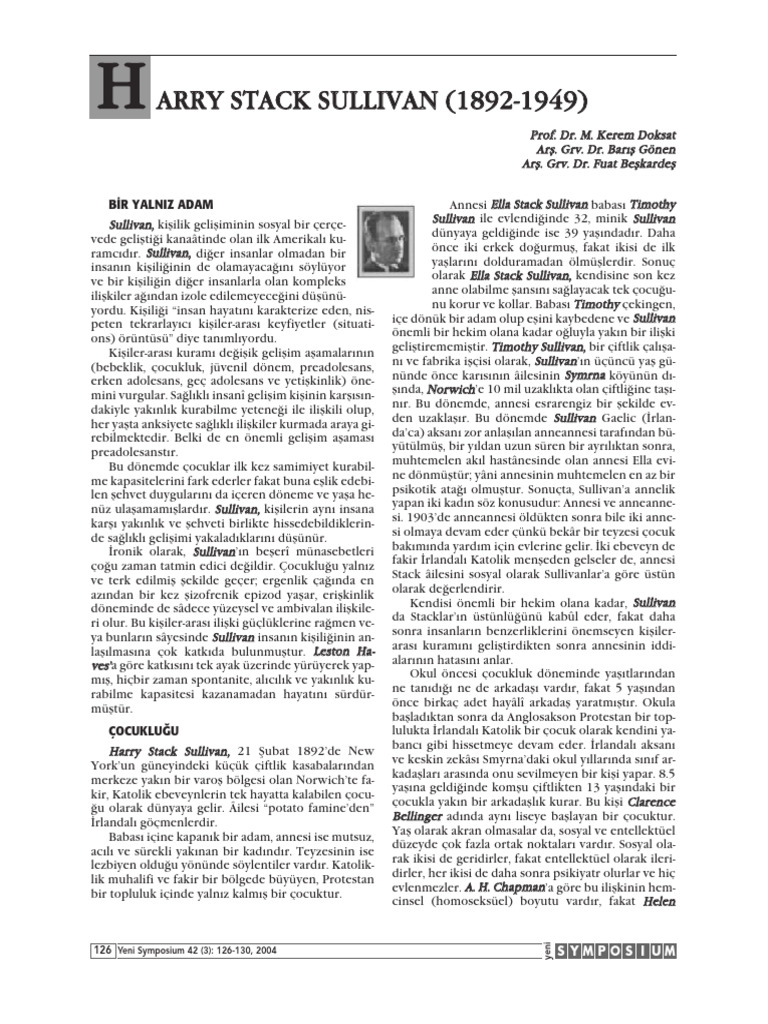 Sullivan 1 | PDF