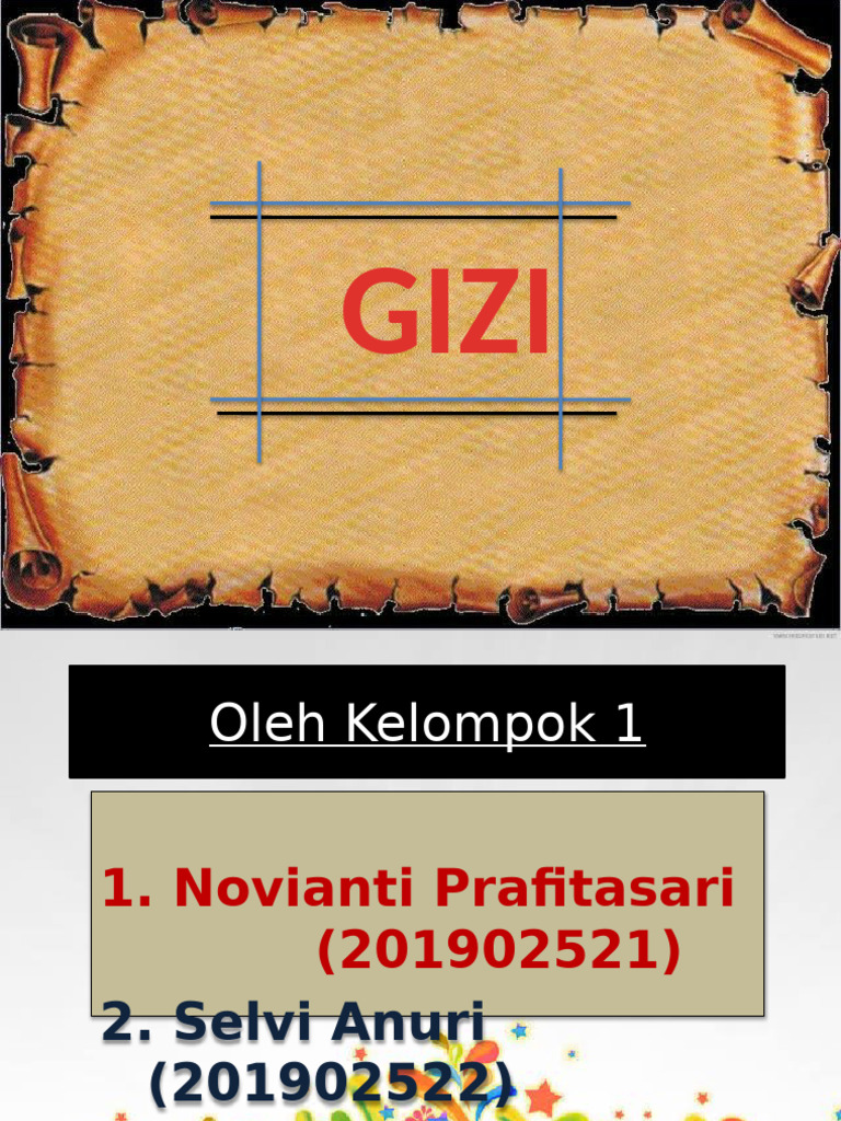 Gizi | PDF