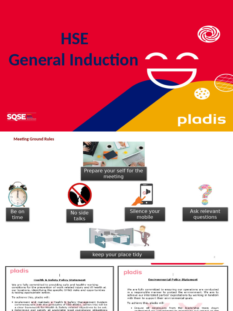 HSE General Induction | PDF