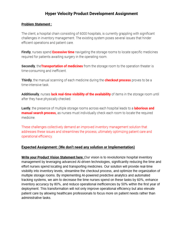 Techolution Assignment | PDF