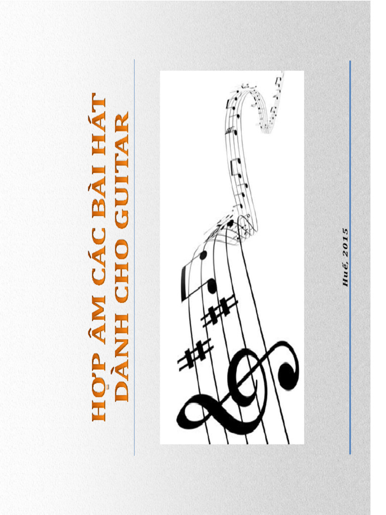 Hop Am Guitar Cac Bai Hat Pho Bien Vietnam | PDF