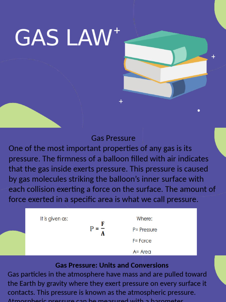 Gas Law | PDF