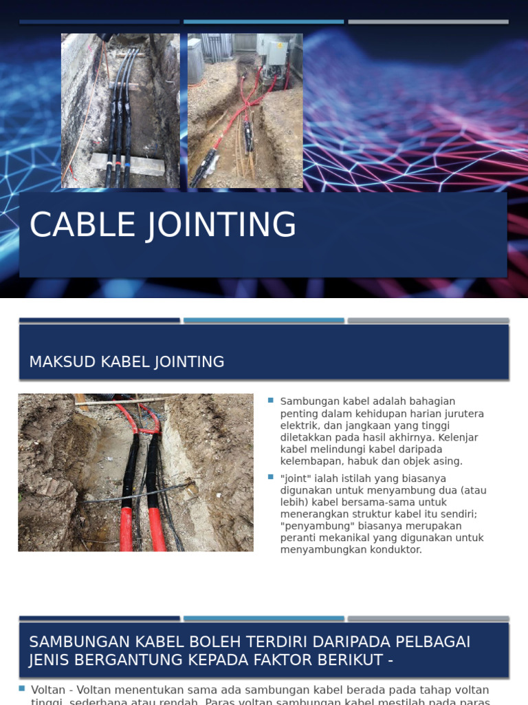 Cable Jointing Donaldson | PDF
