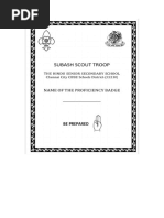 Cook Proficiency Badge | PDF | Healthy Diet | Wellness