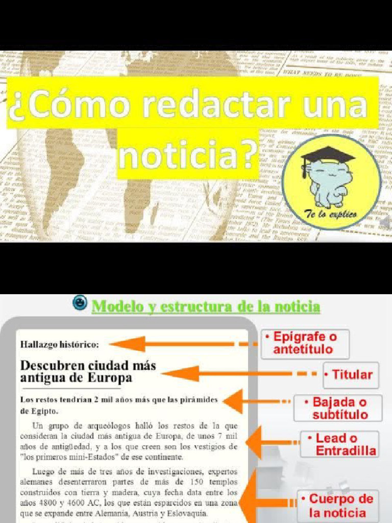 Redactar Una Noticia | PDF