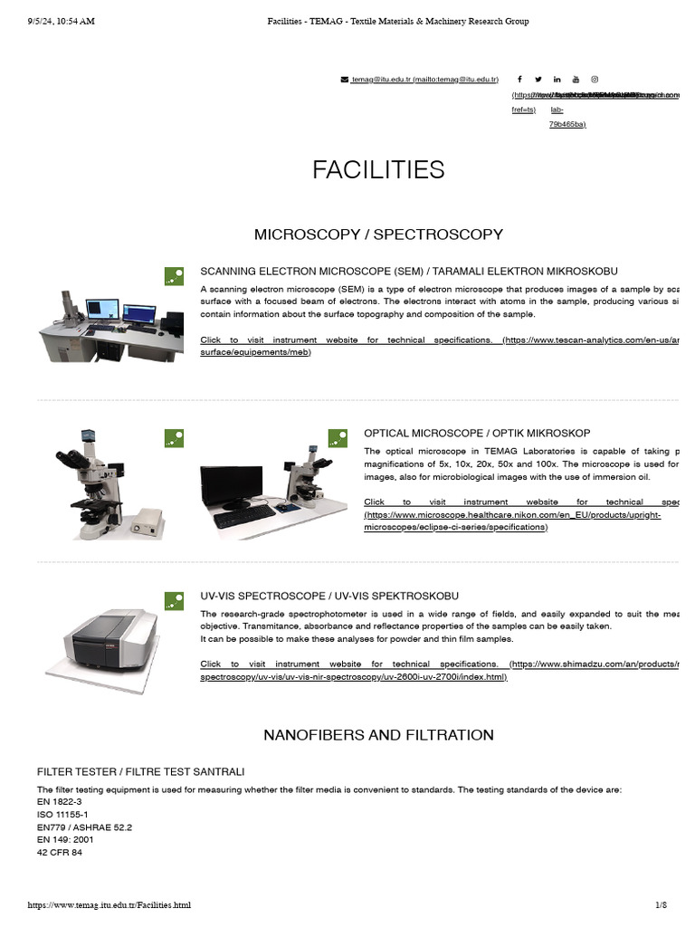 Laboratory Testing Price For ITU Textile Laboratory | PDF