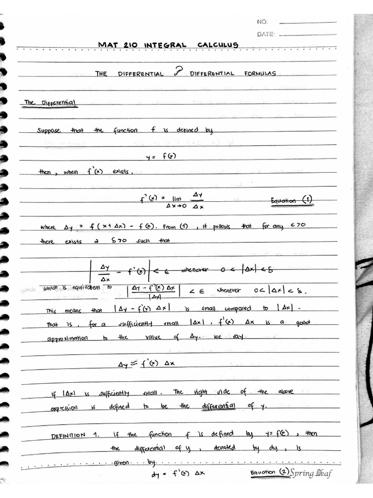 Integral Calculus | PDF