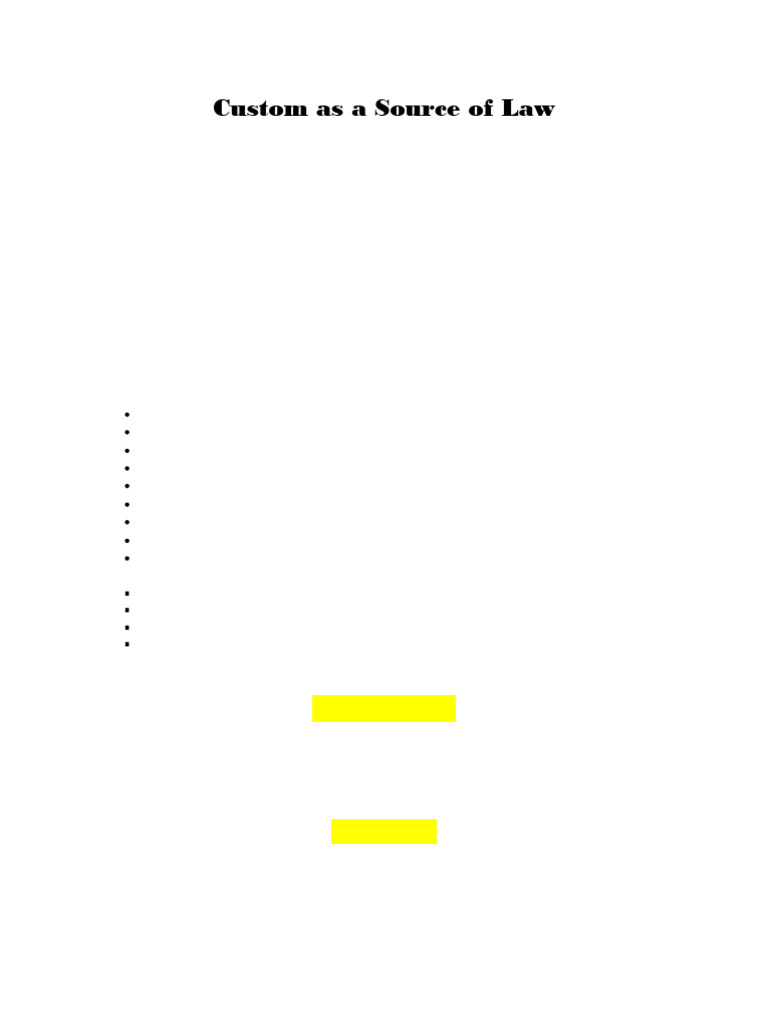 Intro To Law Notes | PDF