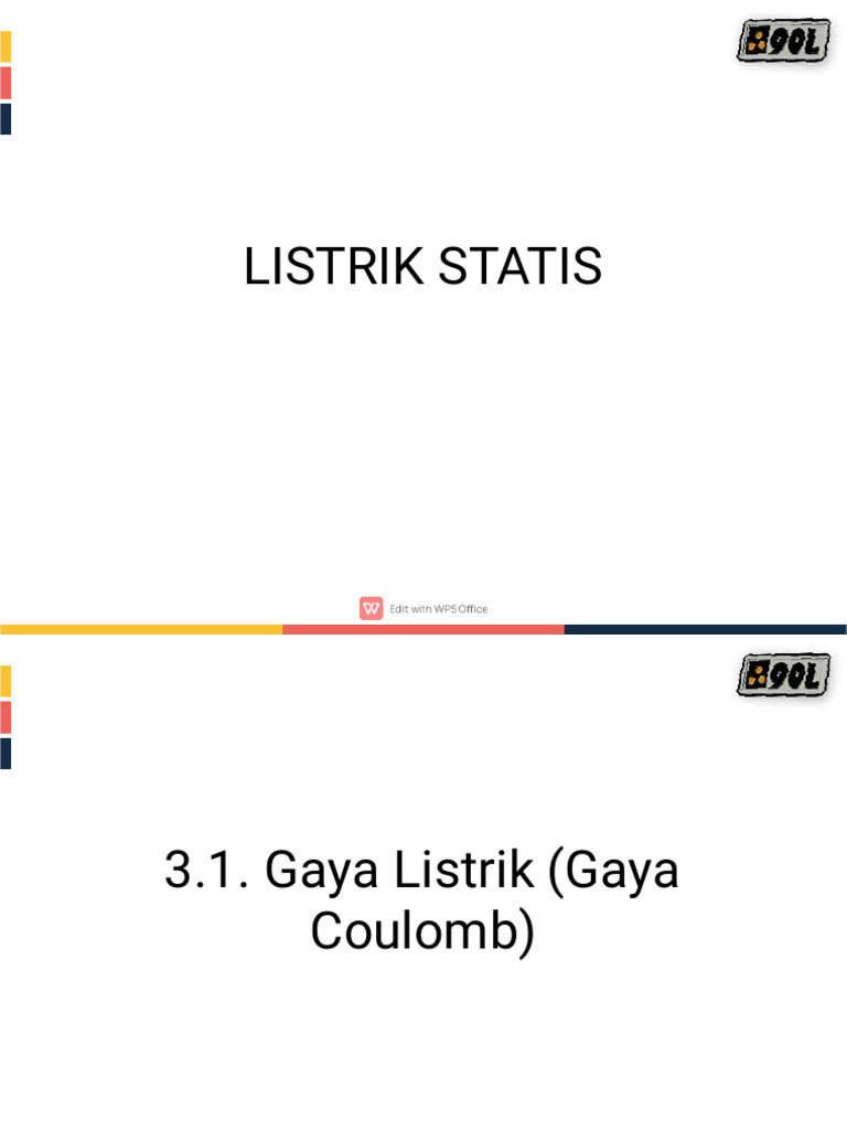 Listrik Statis - Part 1 | PDF