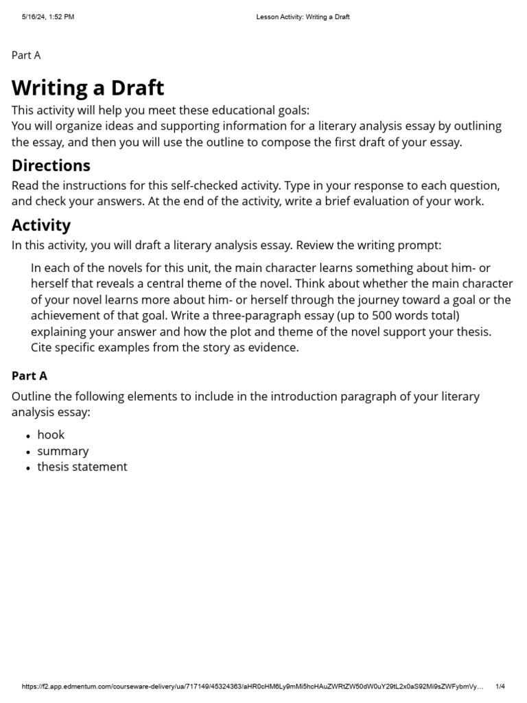 Crafting A Clear Message - Tutorial | PDF | General Fiction