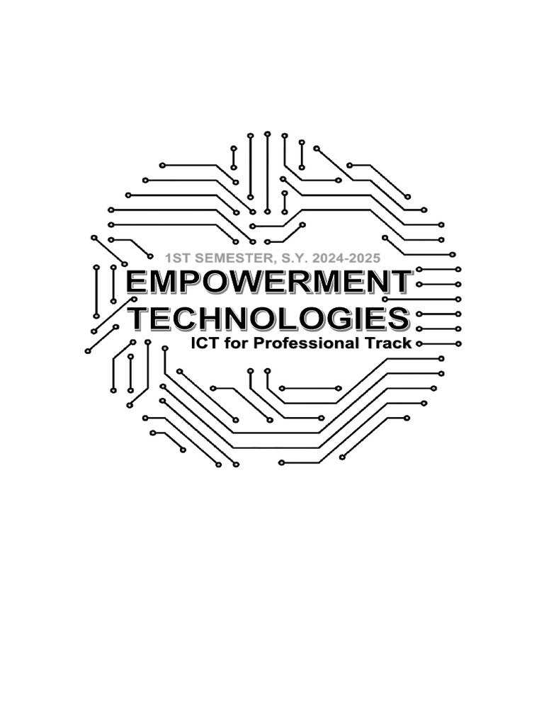 E Tech Handouts 2024 | PDF | World Wide Web | Career & Growth