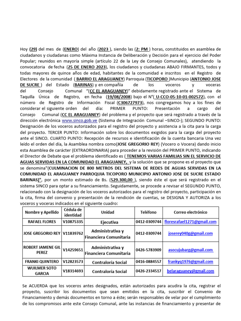 Proyecto Sistema Cinco | PDF