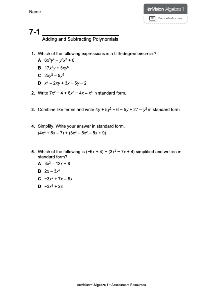A1 - Review Pack-Algebra S2 | PDF