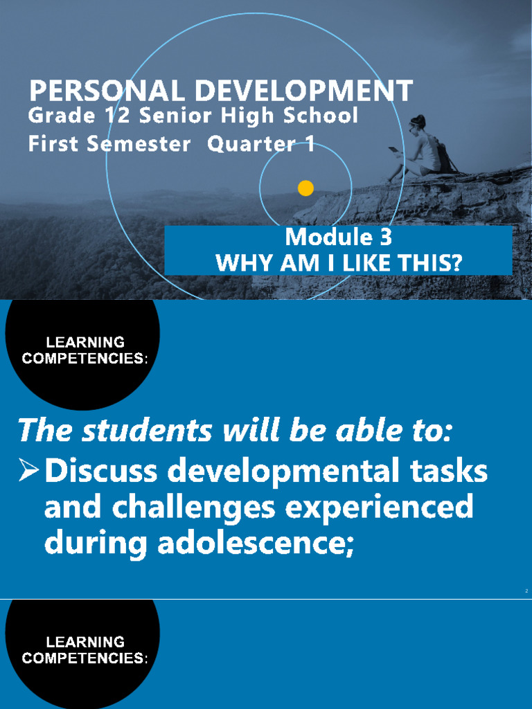 MODULE 3 WEEK 3 Adolescence DISCUSSION | PDF