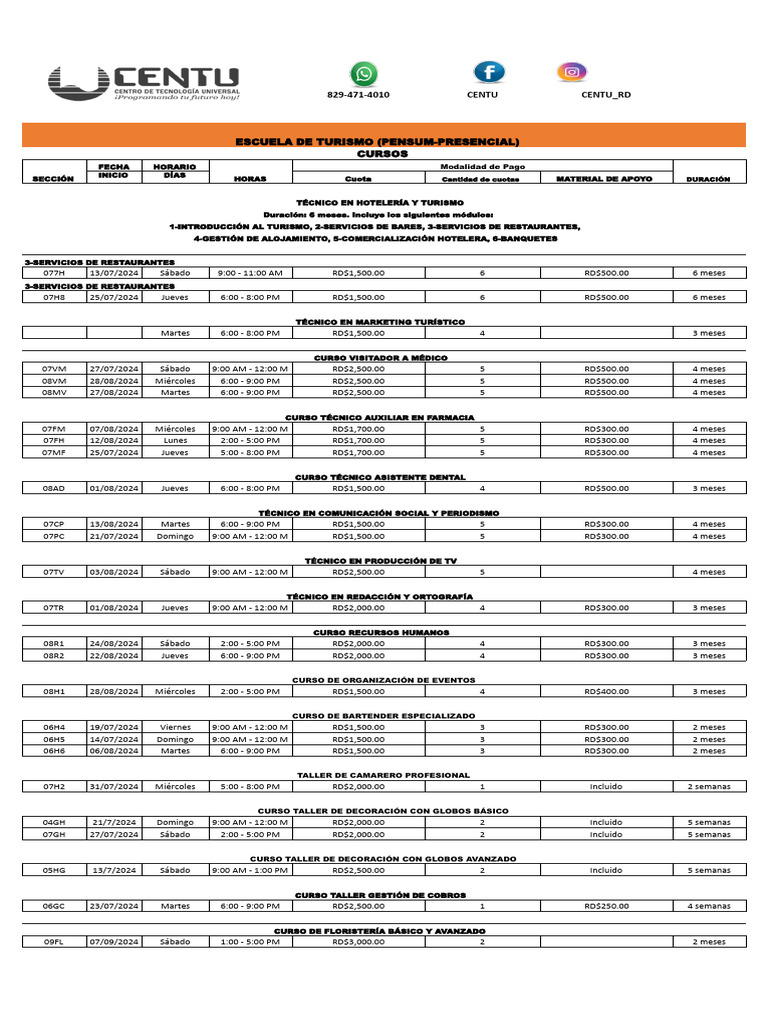 Pensum CENTU 2024.OK1.66a022ee9efbc7.41618277 | PDF