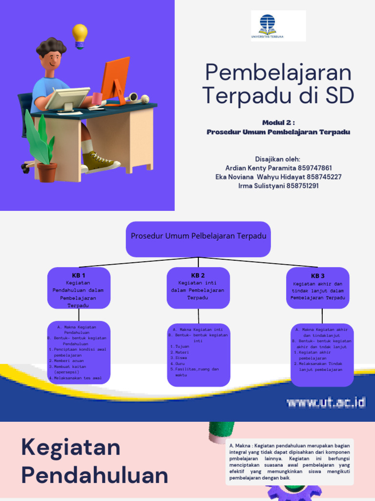 Pembelajaran Terpadu Modul 2 | PDF
