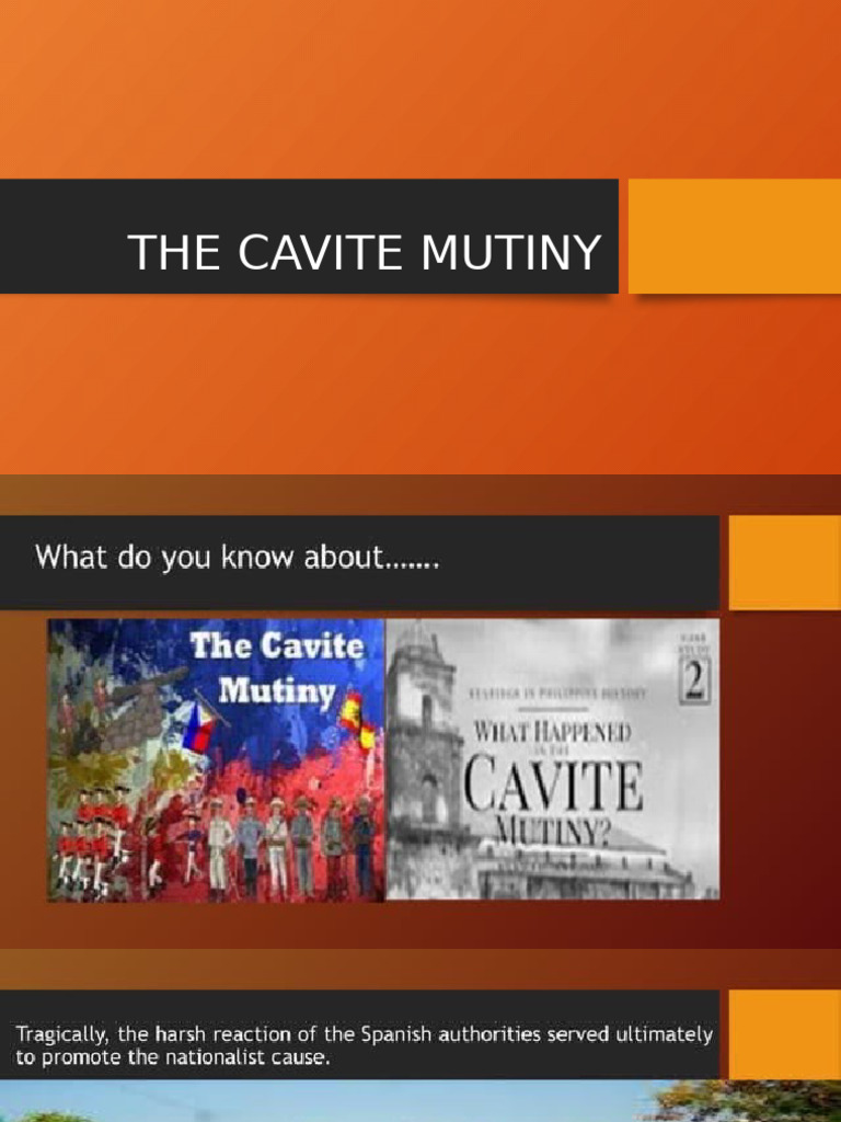 The Cavite Mutiny | PDF