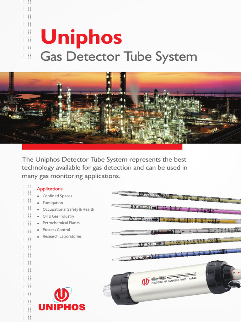 Gas Detector Tubes Brochure For Website | PDF